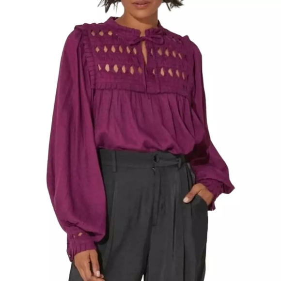 Cleobella | Tops | Cleobella Sabella Blouse Size L | Poshmark